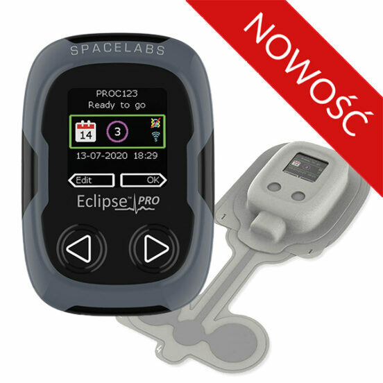 Holter ECLIPSE PRO EKG - bezprzewodowy, 5-7 dni z "patch" bez kabli ...